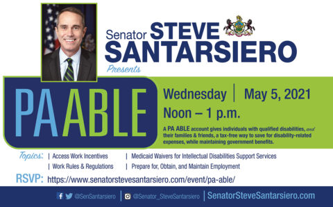 PA ABLE Roundtable - Senator Steve Santarsiero