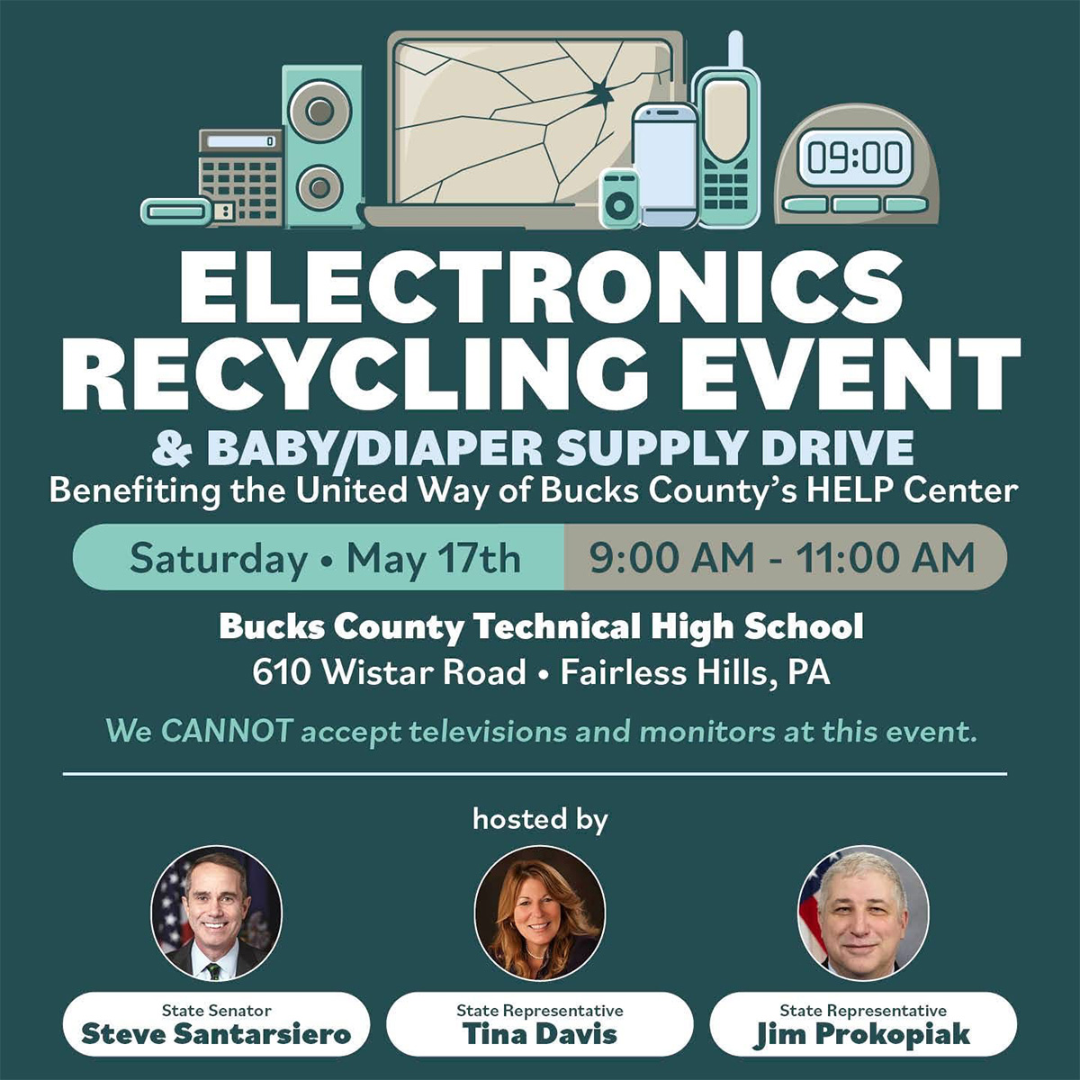 Electronics Recycling - Senator Steve Santarsiero