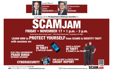 Scam Jam - Senator Steve Santarsiero