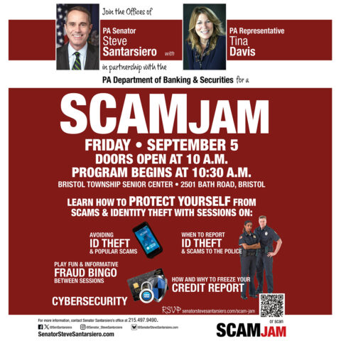 Scam Jam - Senator Steve Santarsiero