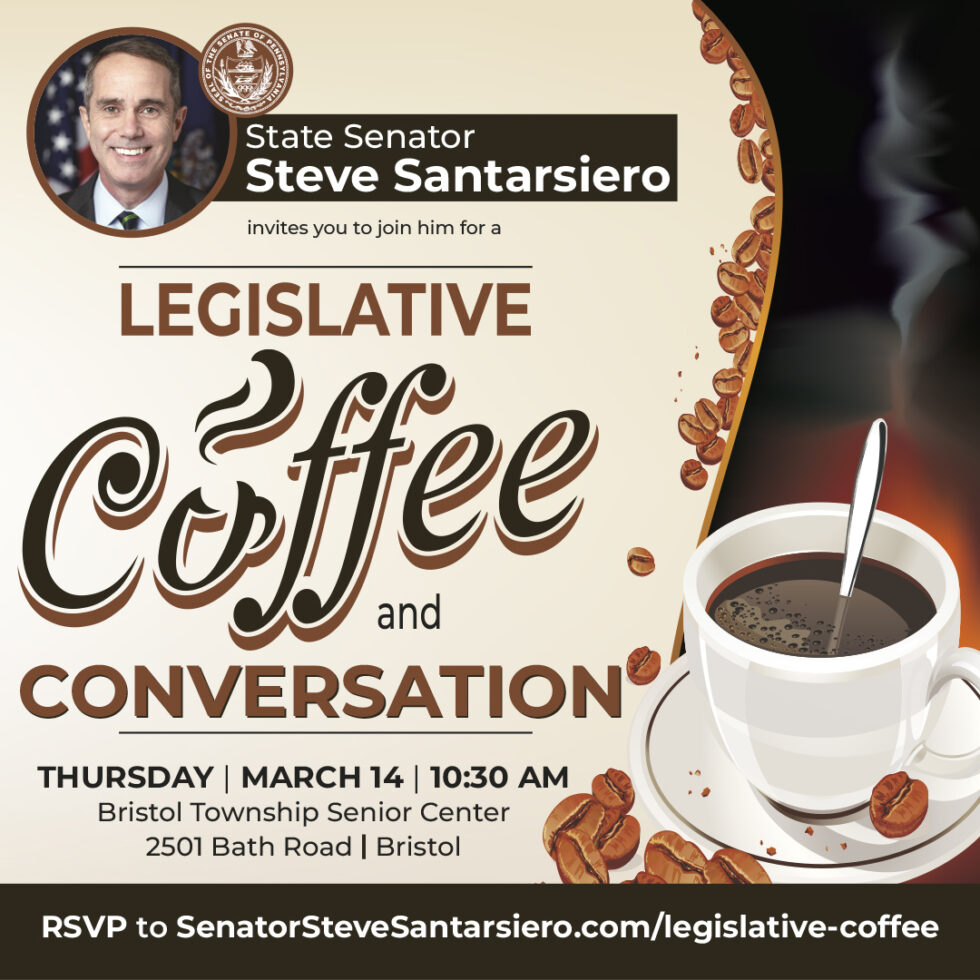Legislative Coffee & Conversation - Senator Steve Santarsiero