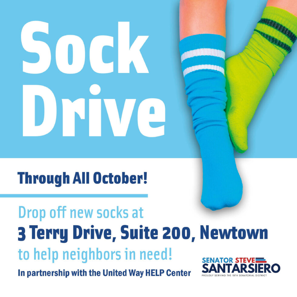Sock Drive - Senator Steve Santarsiero